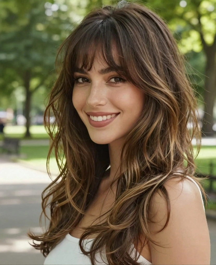 18 Front Haircut Styles for Long Hair Round Face - All Styles Guide